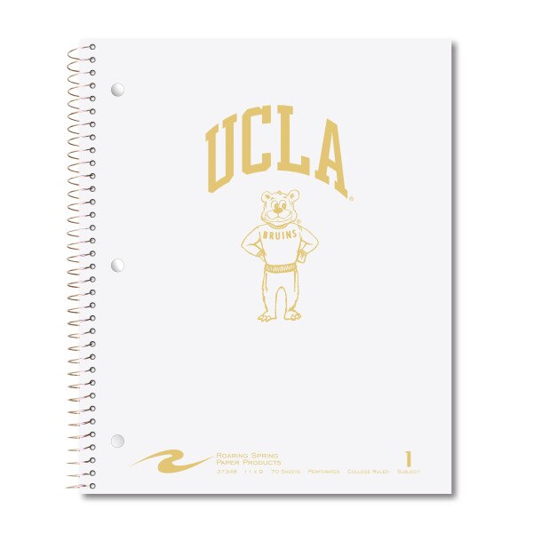 UCLA Arch Logo w/ Retro Joe Spiral Notebook | UCLA Store