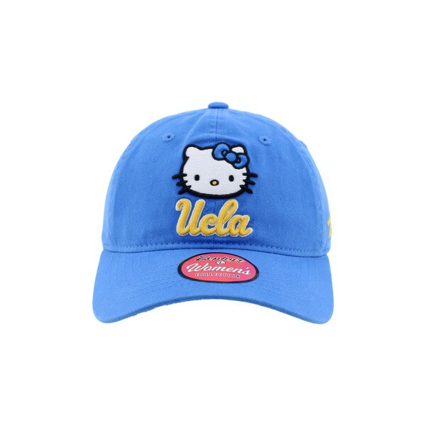 UCLA X Hello Kitty script Embroidered cap