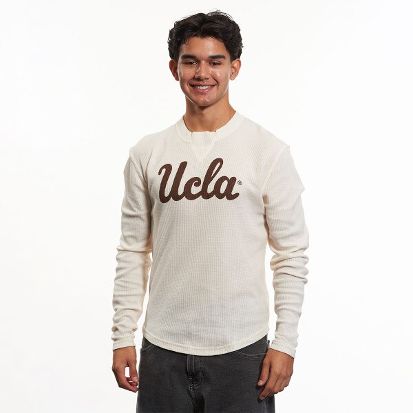 UCLA Bruins Unisex Script Waffle Long Sleeve | UCLA Store