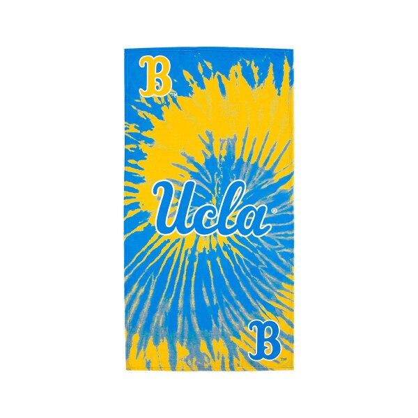 UCLA Script and "B" Tie-Dye Beach Towel | UCLA Store