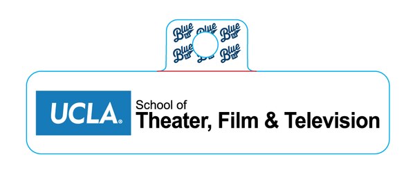 UCLA THEATER FILM TELEVISION IDENTITY DECAL