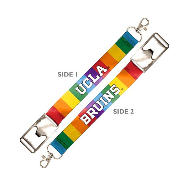 UCLA Rainbow Bottle Opener Key Strap | UCLA Store