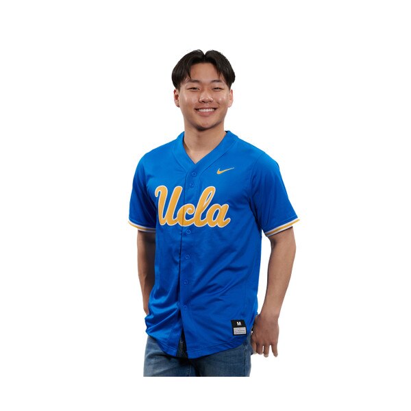 UCLA Bruins Nike Baseball Button-Up Jersey