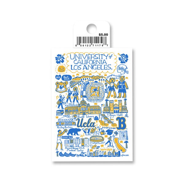 UCLA Bruins Julia Gash Sticker | UCLA Store