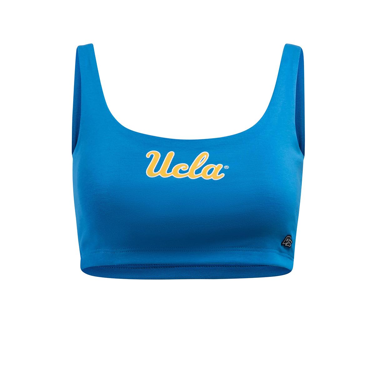 UCLA Women's Script Scoop Crop Tank Top