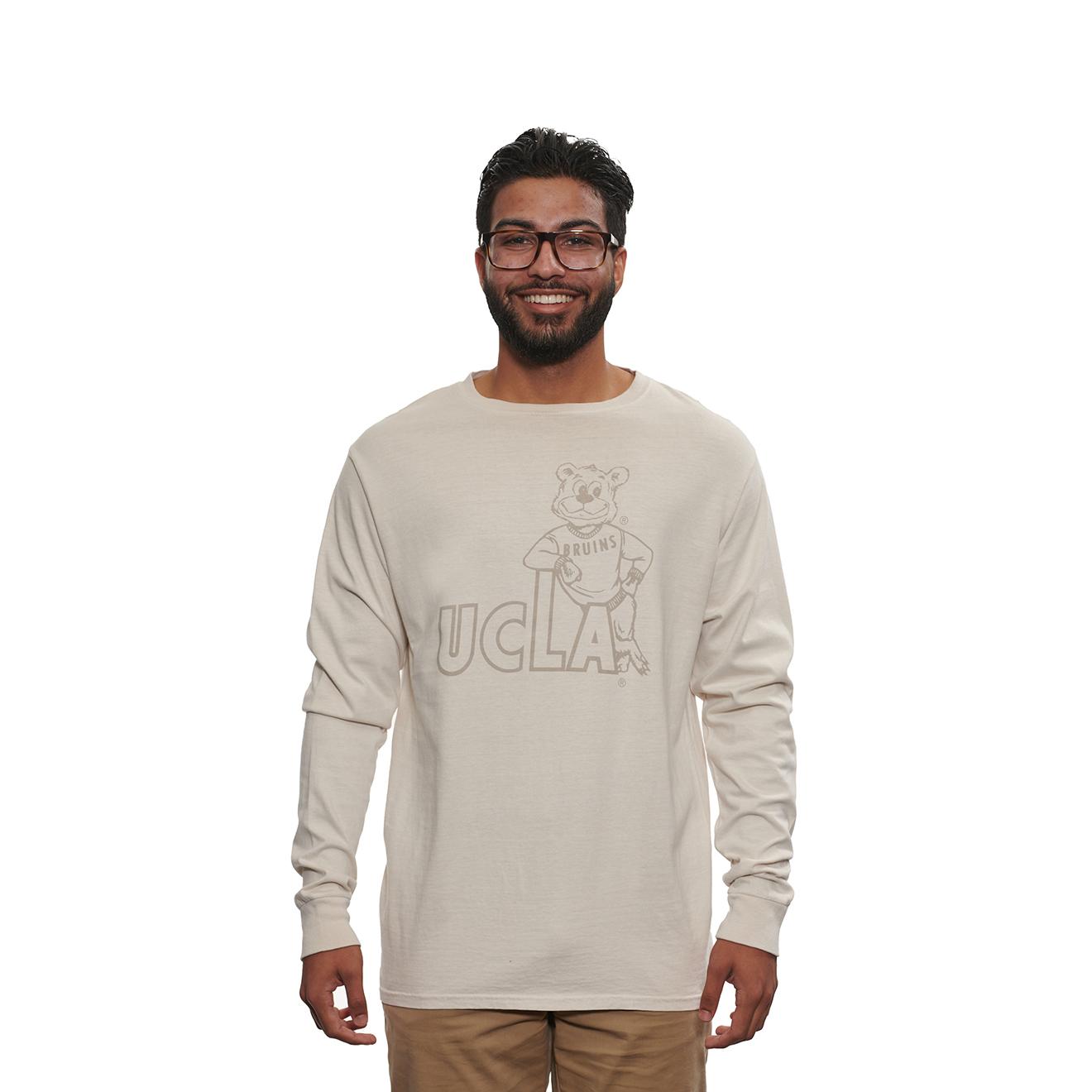 UCLA Leanin' Joe Over Dyed Long sleeve | UCLA Store