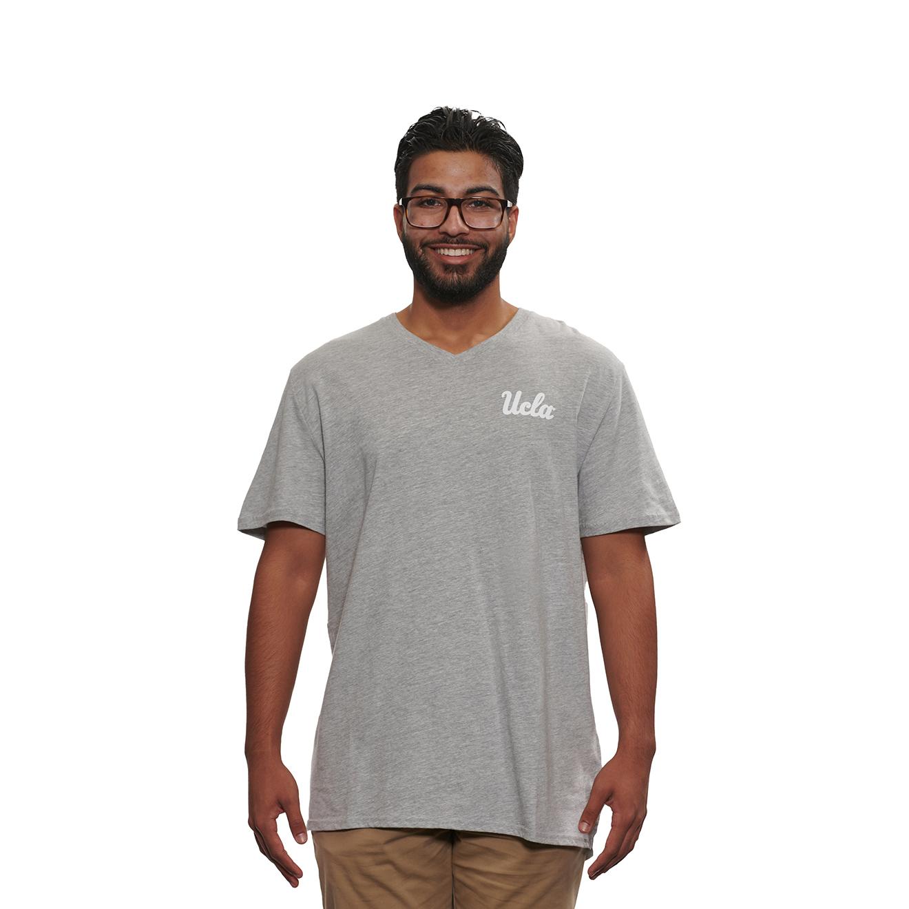 UCLA Script High "V" Short Sleeve T-Shirt | UCLA Store