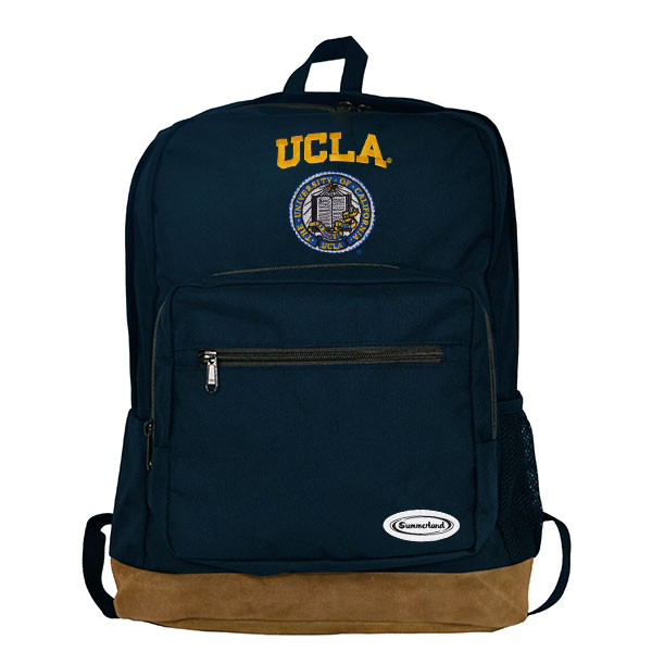 UCLA Seal Suede Backpack | UCLA Store
