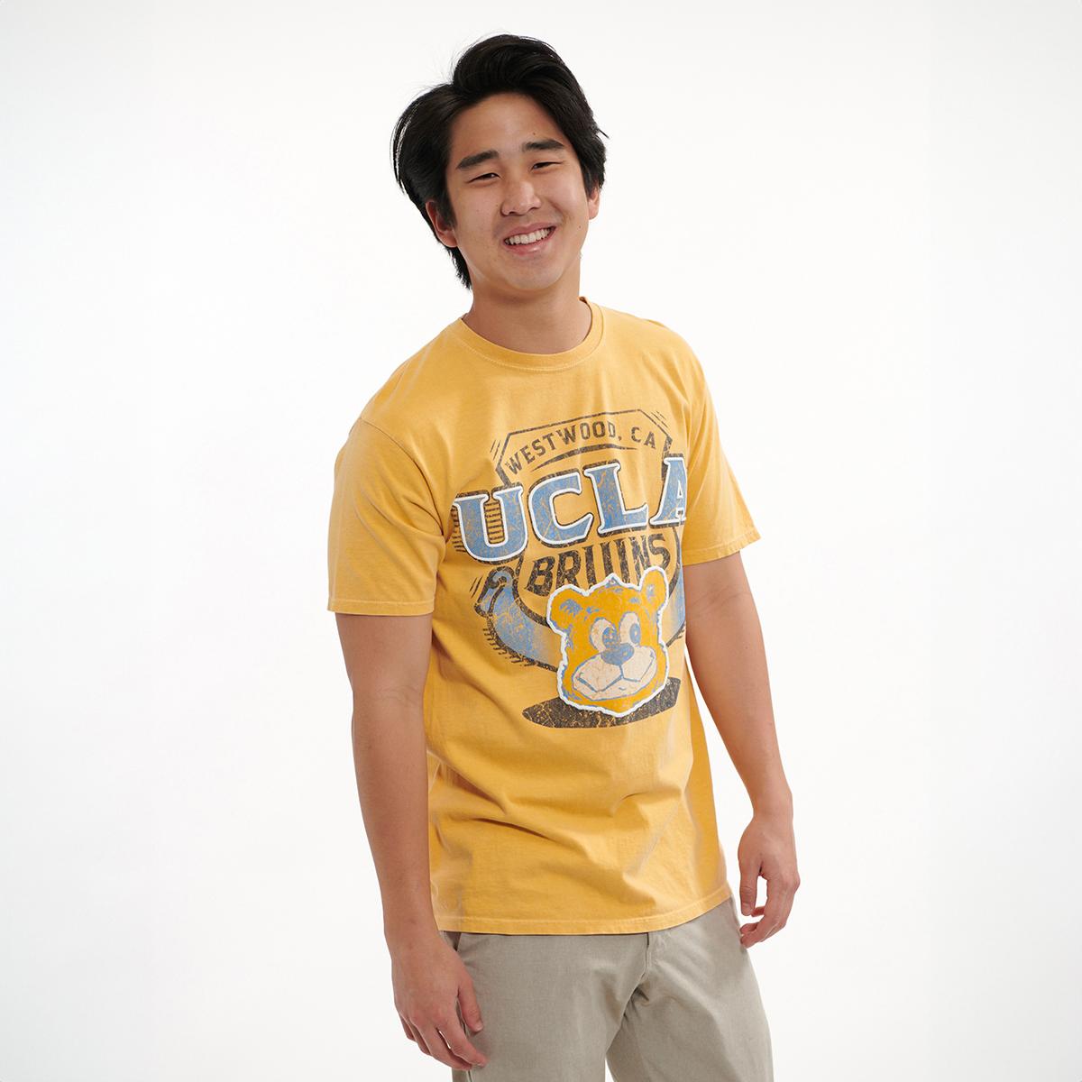 UCLA Westwood Retro Joe Distressed T-Shirt | UCLA Store