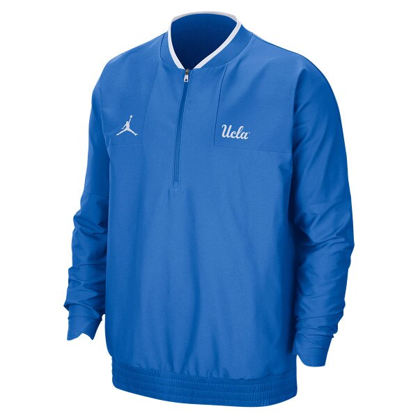 UCLA Jumpman and Script Coach Jacket | UCLA Store UCLA Jumpman and Script Coach Jacket | UCLA Store