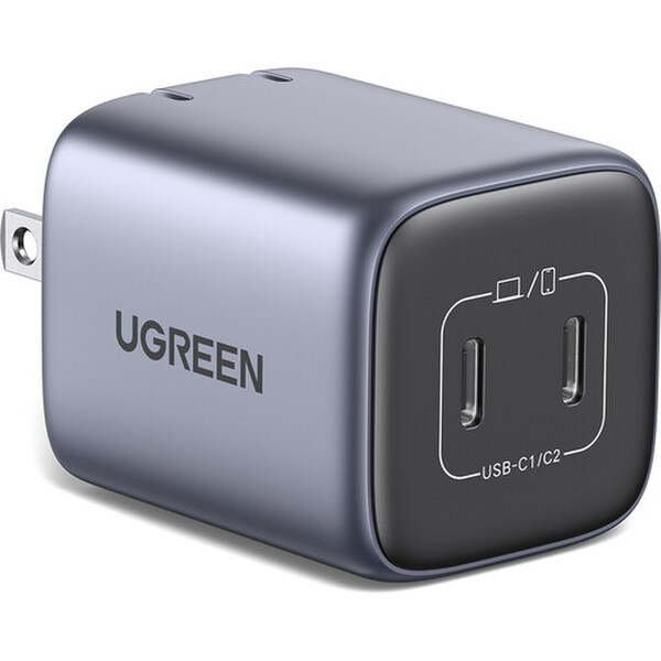 UGREEN 45w GaN 2-Port USB-C Wall Charger | UCLA Store