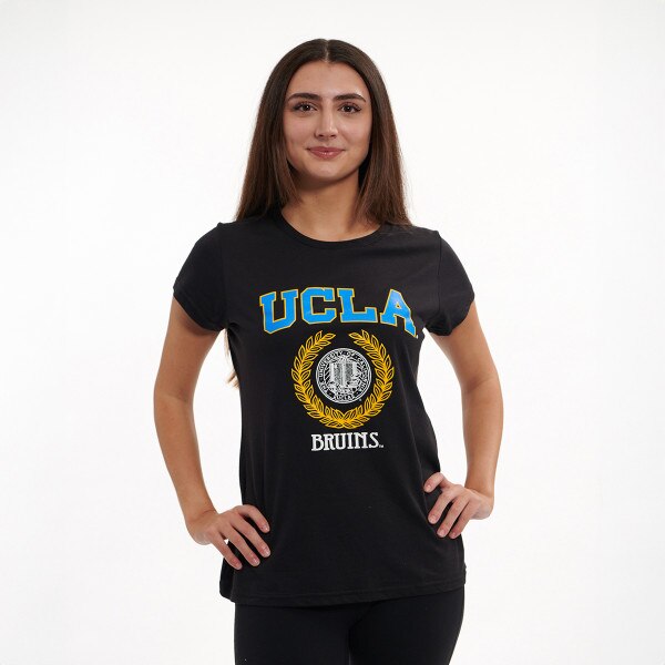 UCLA Women's Block Mini Garland Tee | UCLA Store